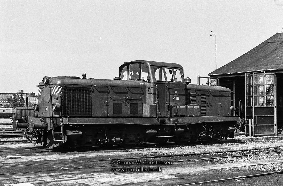 DSB - Diesellokomotiver -Litra MT 151 - tog-billeder.dk
